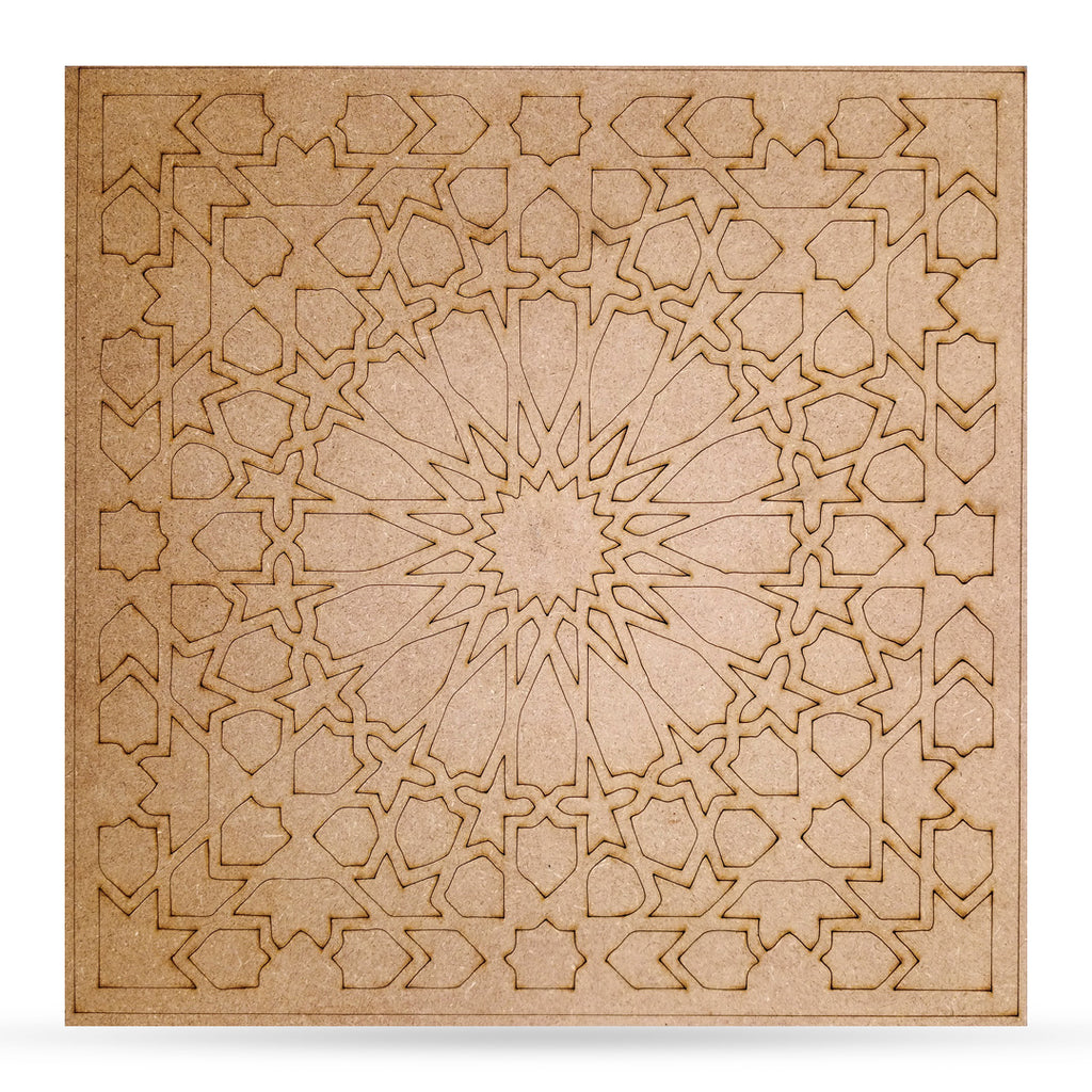 Buy MDF Wooden Board Laser Design @ Thestationers.pk