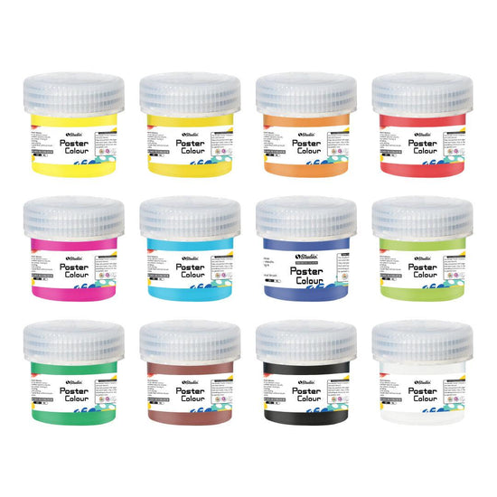 Studio Poster Color Pack Of 12 – The Stationers