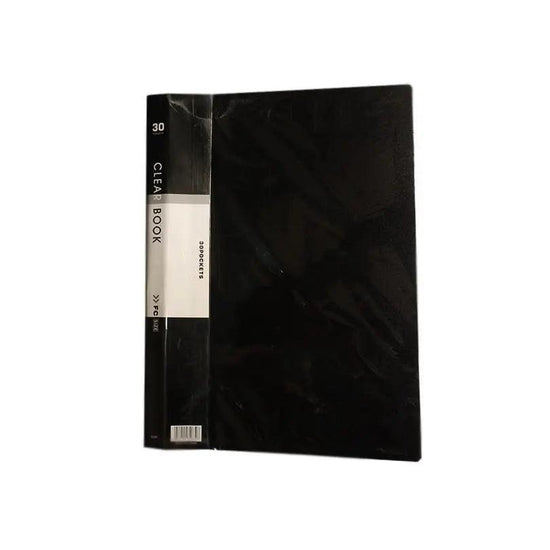 Clear Book Leagal FC Size File 80 Sheet Limit 80 Pockets – The Stationers