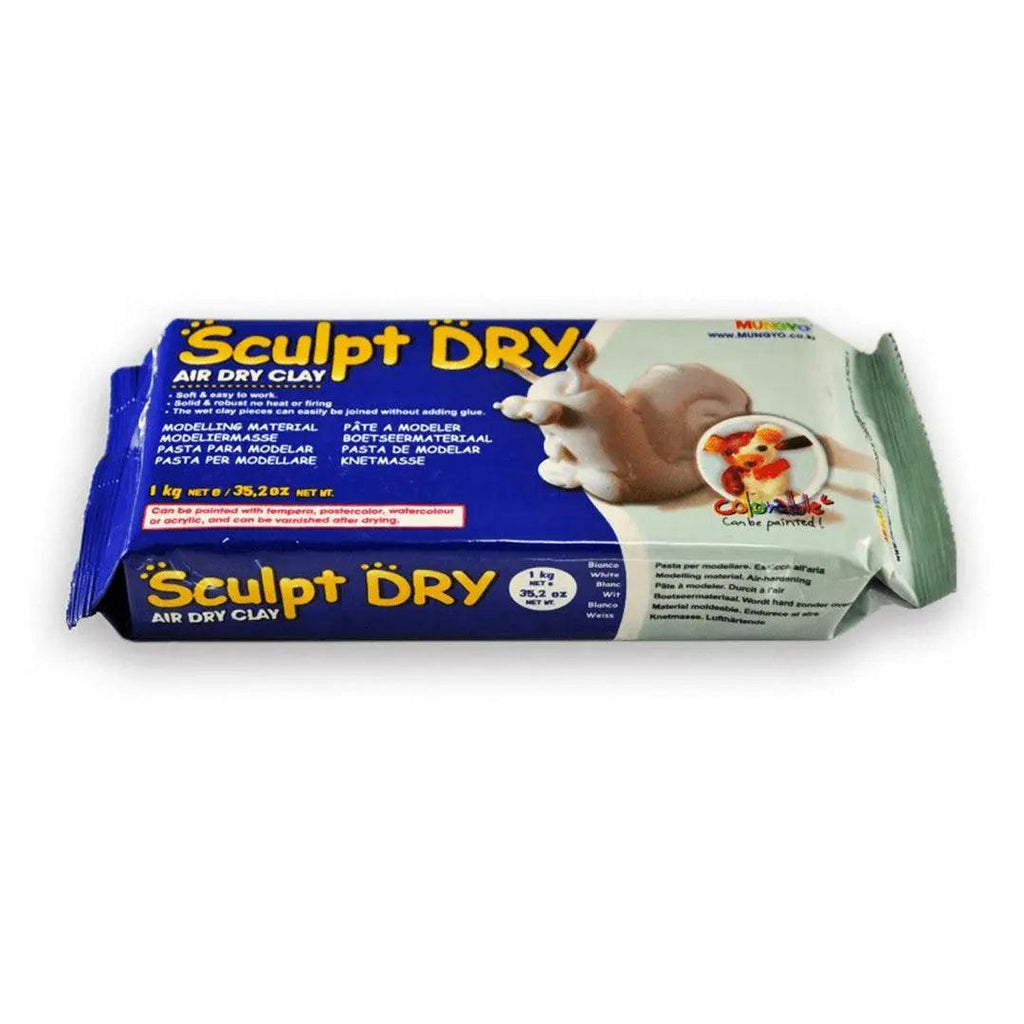 Buy Mungyo Sculpt Dry – Air Dry Clay - White and Terracotta ...